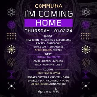 כרטיסים communa is coming home 1/2/24 | GO-OUT